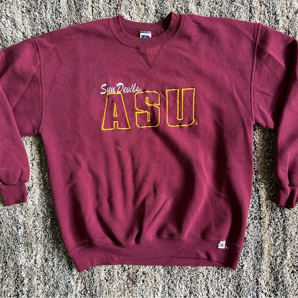 Russell Athletic | Shirts | Vintage Asu Arizona State Russell Athletic ...